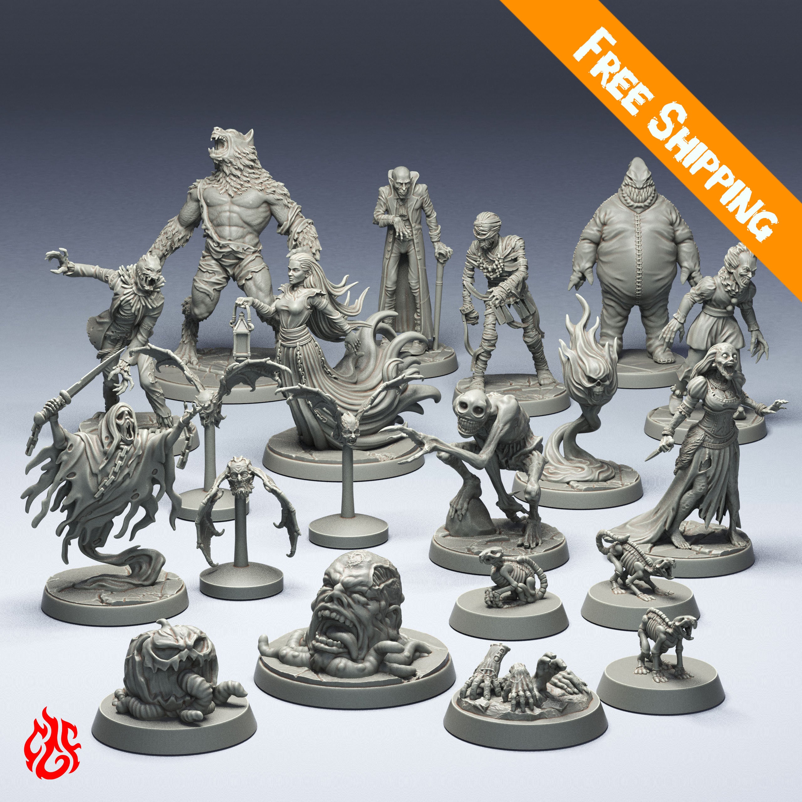 Halloween Monster Bundle – Crippled God Foundry