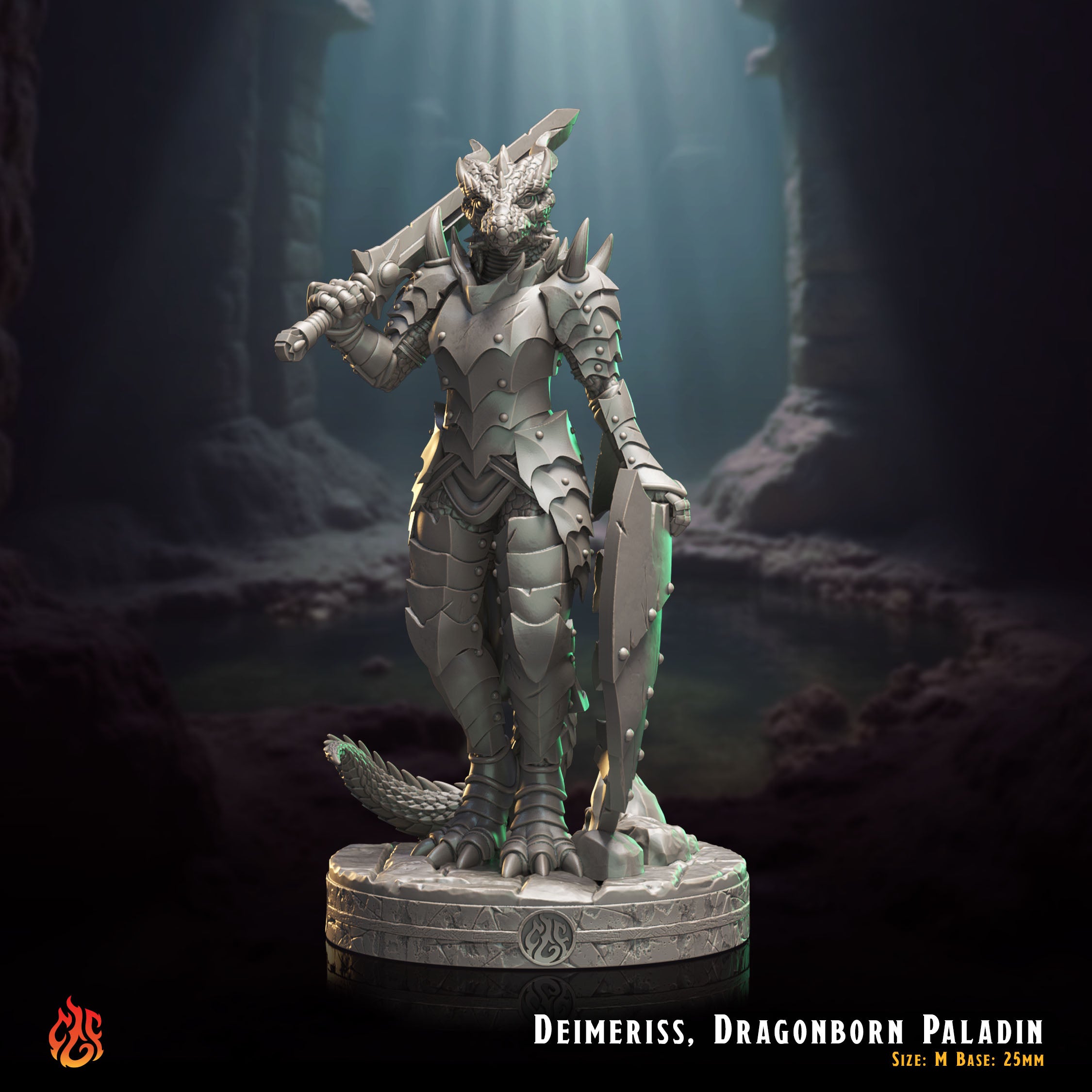 Deimeriss Dragonborn Paladin – Crippled God Foundry
