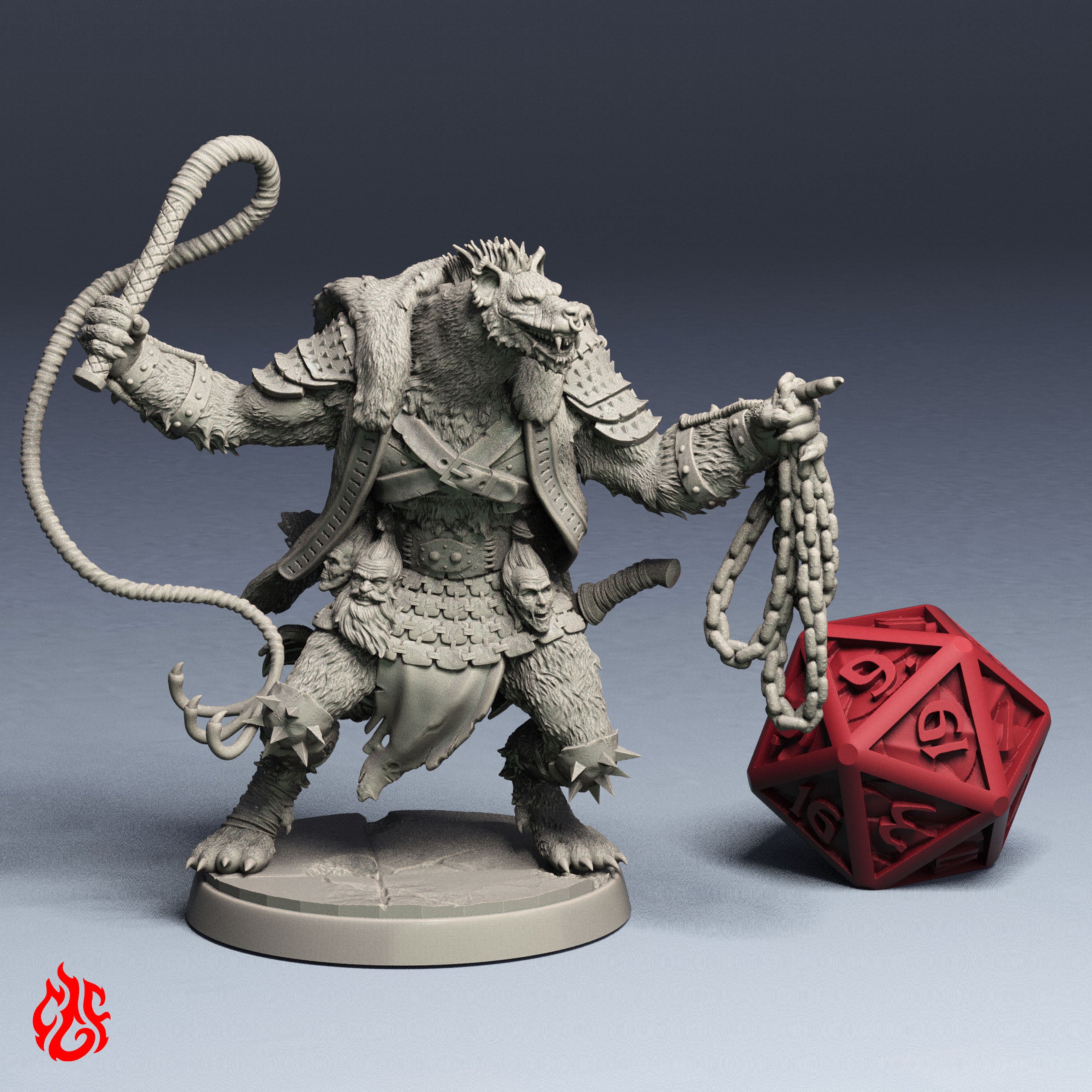 Gnoll Pack Lord – Crippled God Foundry