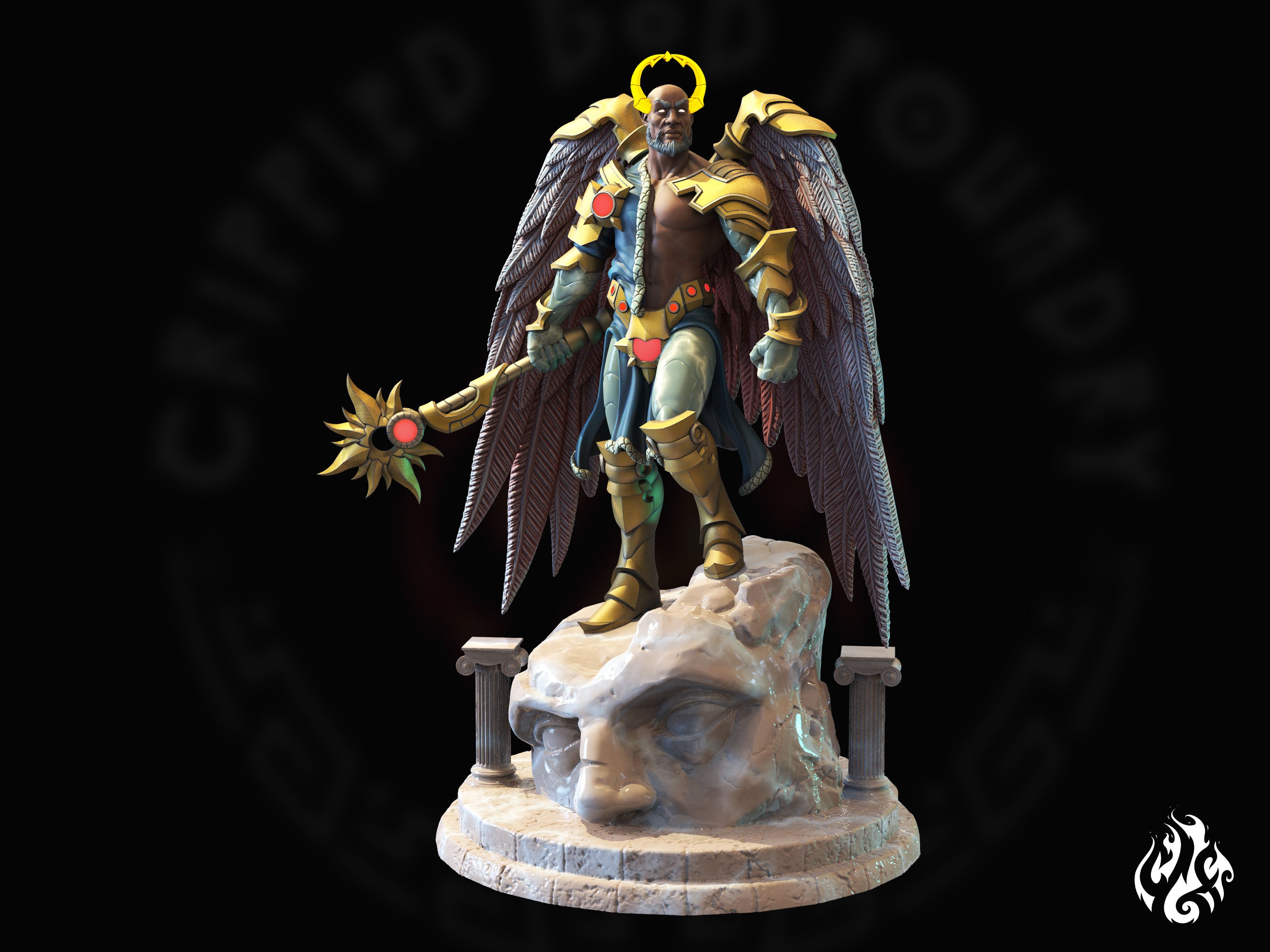 Archangel, Apollyon, Paragon of Order (Digital, STL files) – Crippled ...