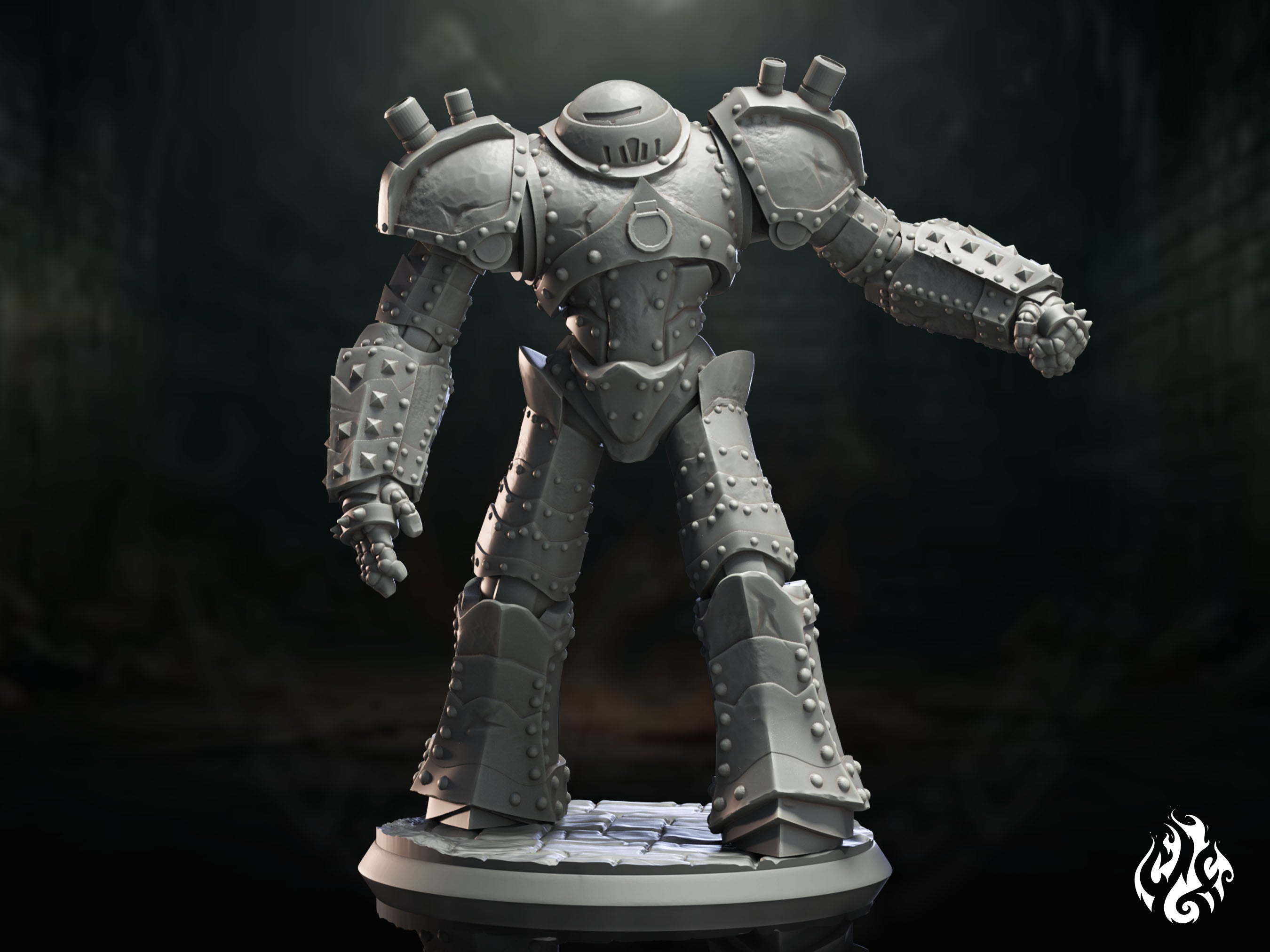 Iron Golem Juggernaut (Digital, STL files) – Crippled God Foundry