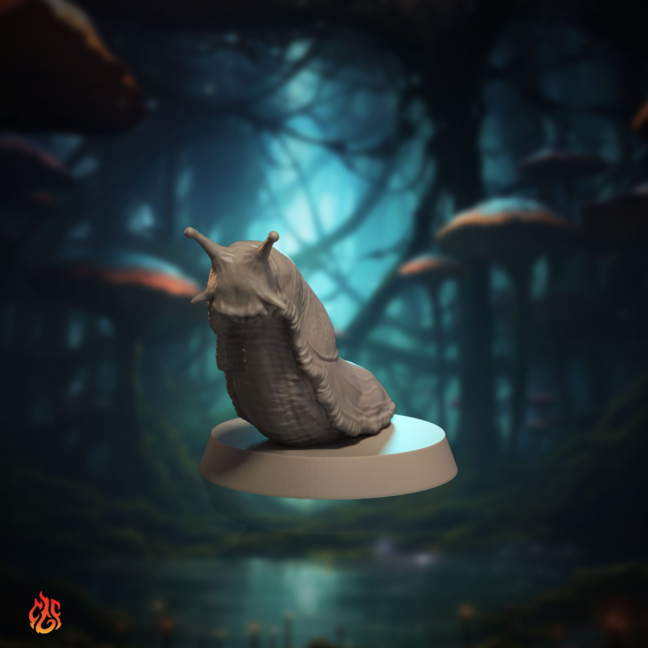 Giant Slug (Digital, STL files) – Crippled God Foundry