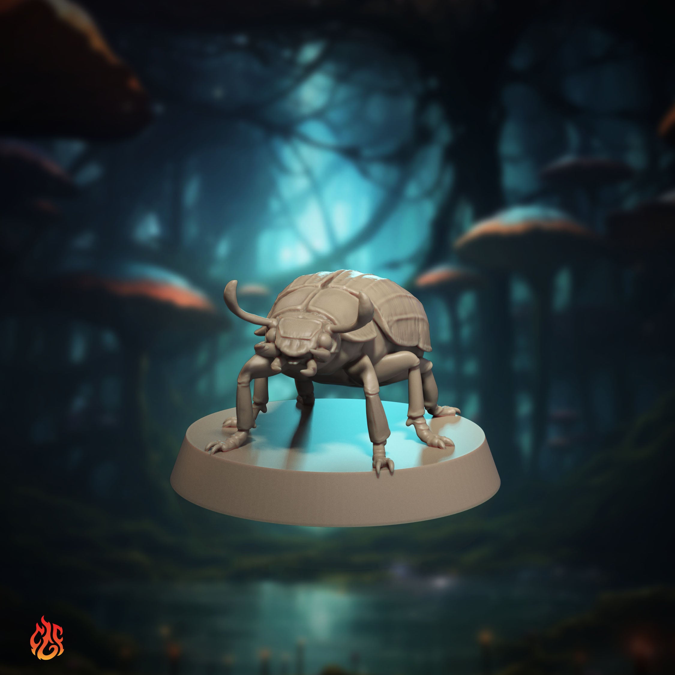 Desert Scarab (Digital, STL files) – Crippled God Foundry