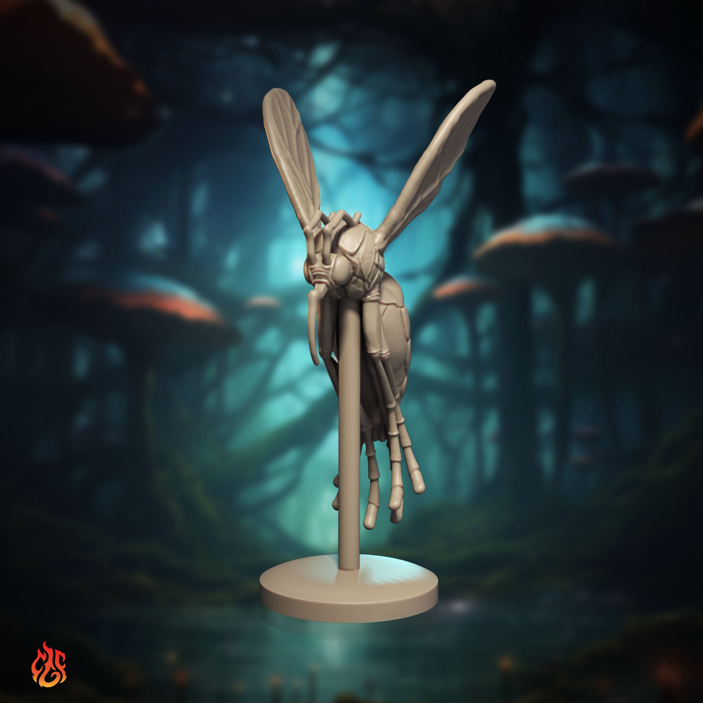 Giant Mosquito (Digital, STL files) – Crippled God Foundry