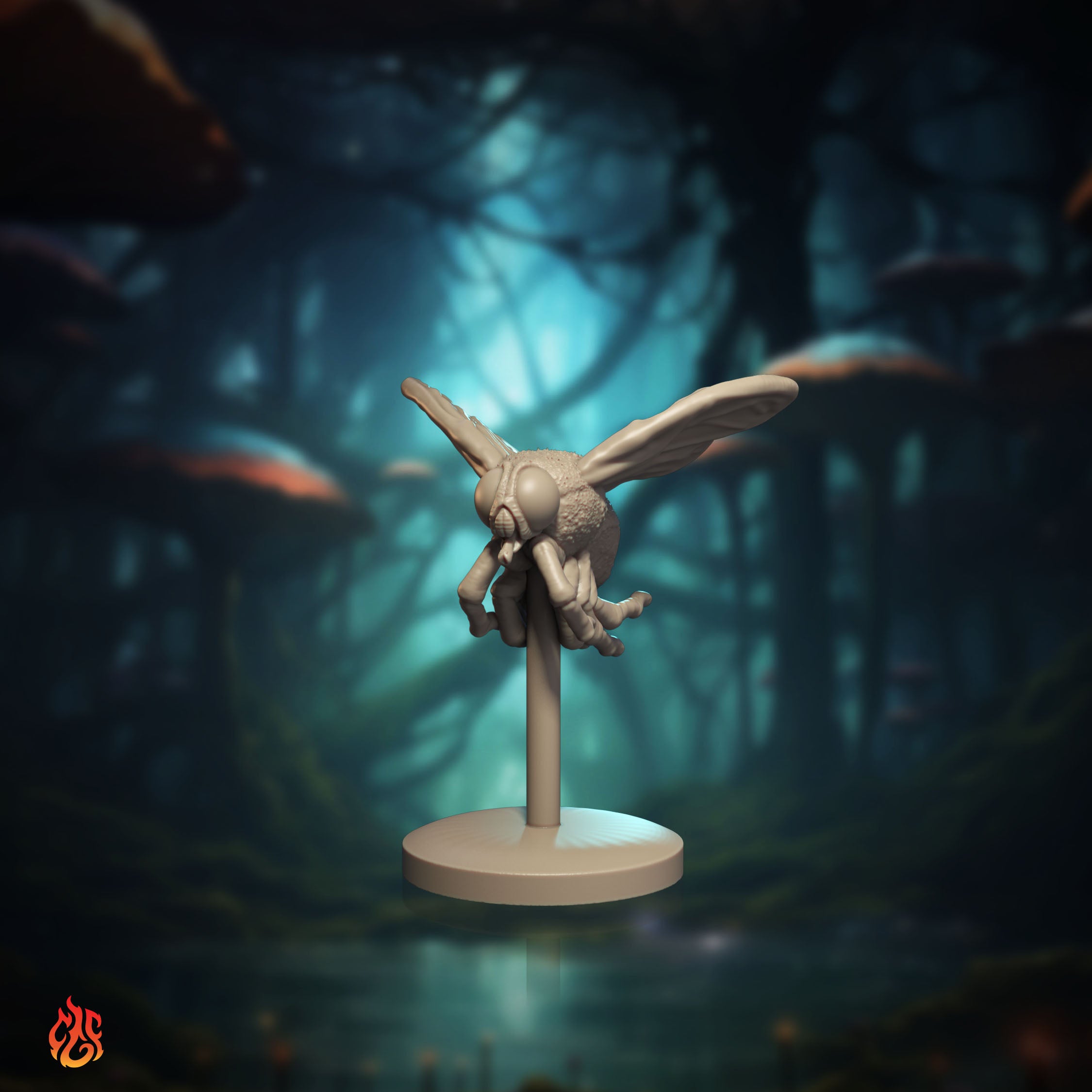Giant Fly ((Digital, STL files) – Crippled God Foundry
