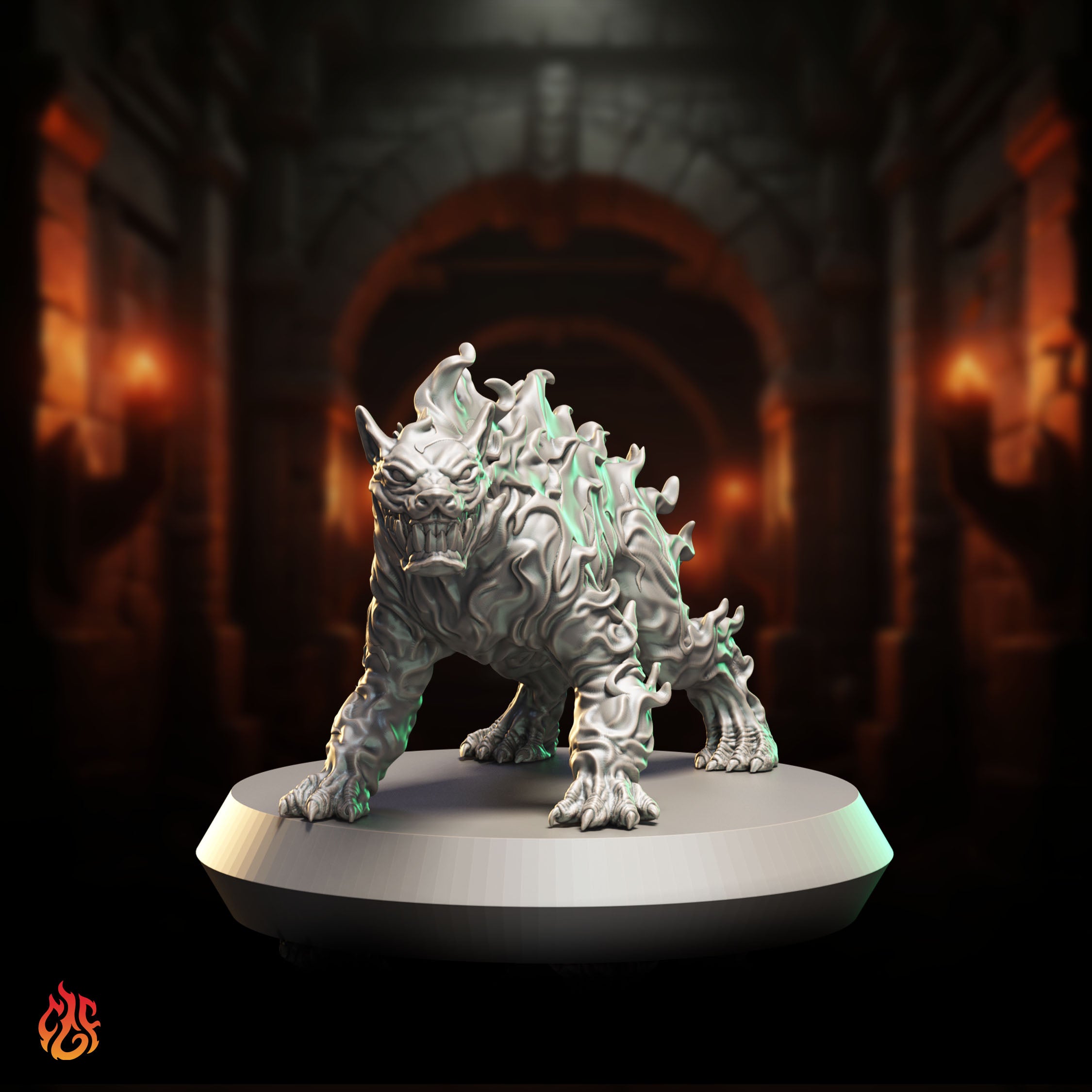 Shadow Mastiff (Digital, STL files) – Crippled God Foundry