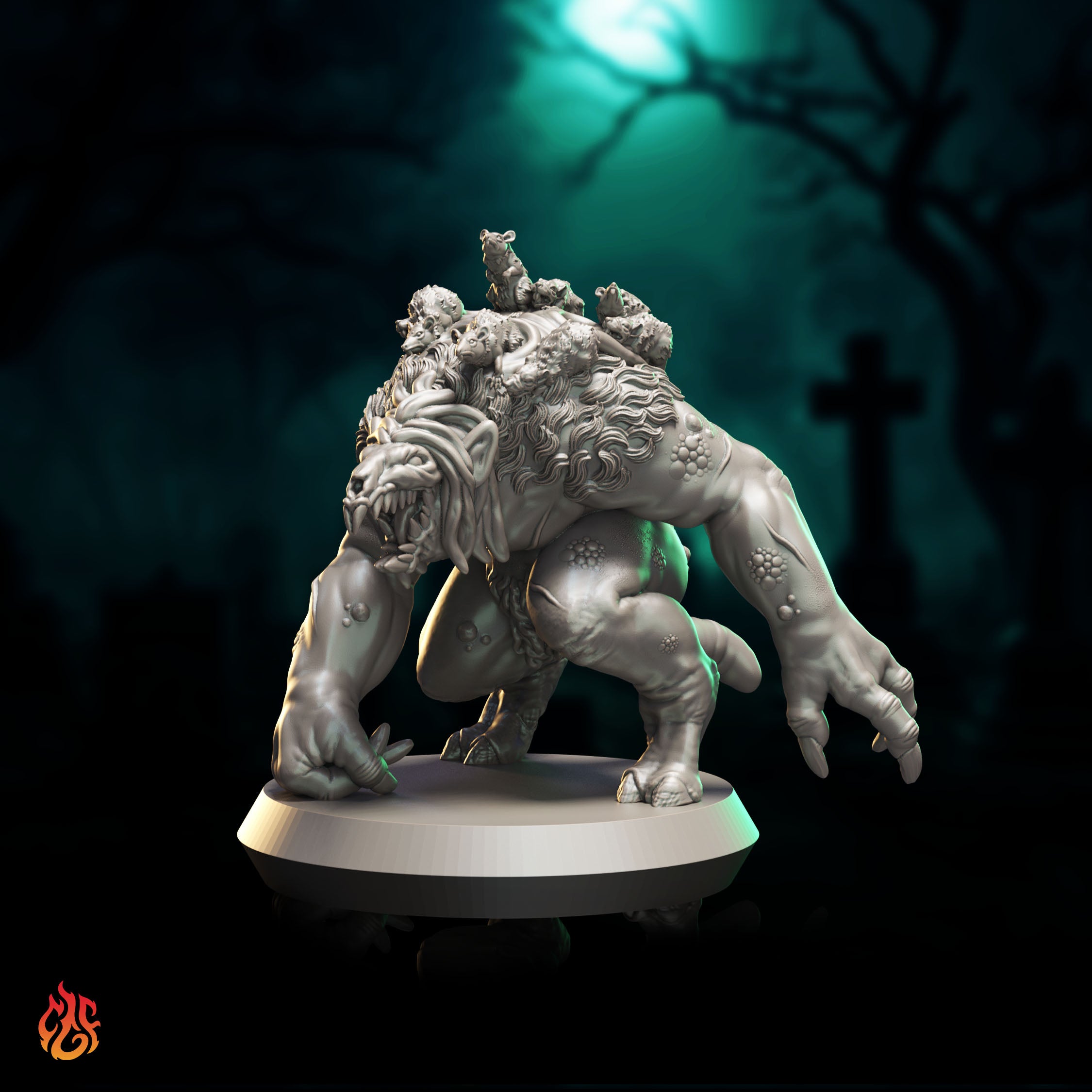 Rat King Abomination (Digital, STL files) – Crippled God Foundry