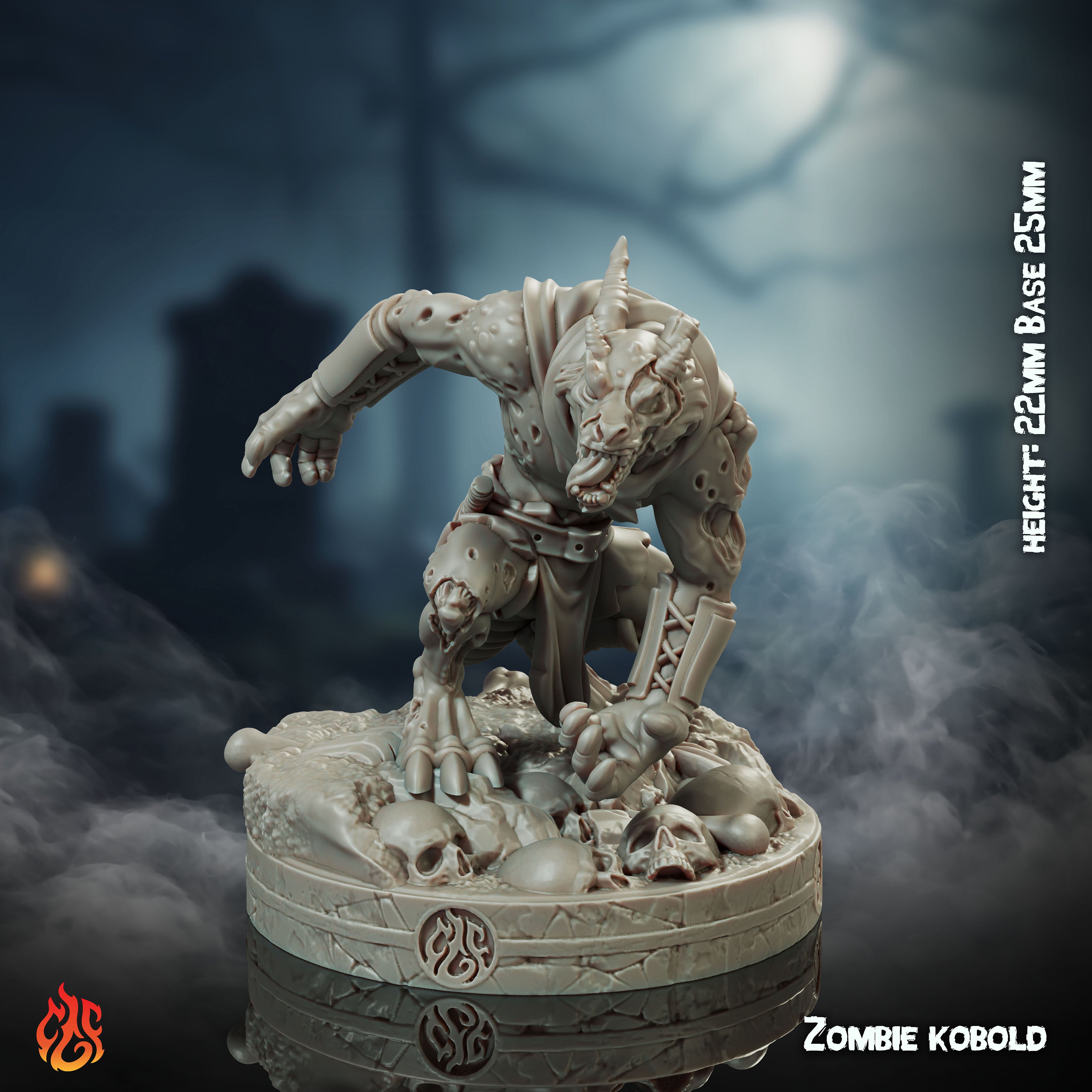 Zombie Kobold (Digital, STL files) – Crippled God Foundry