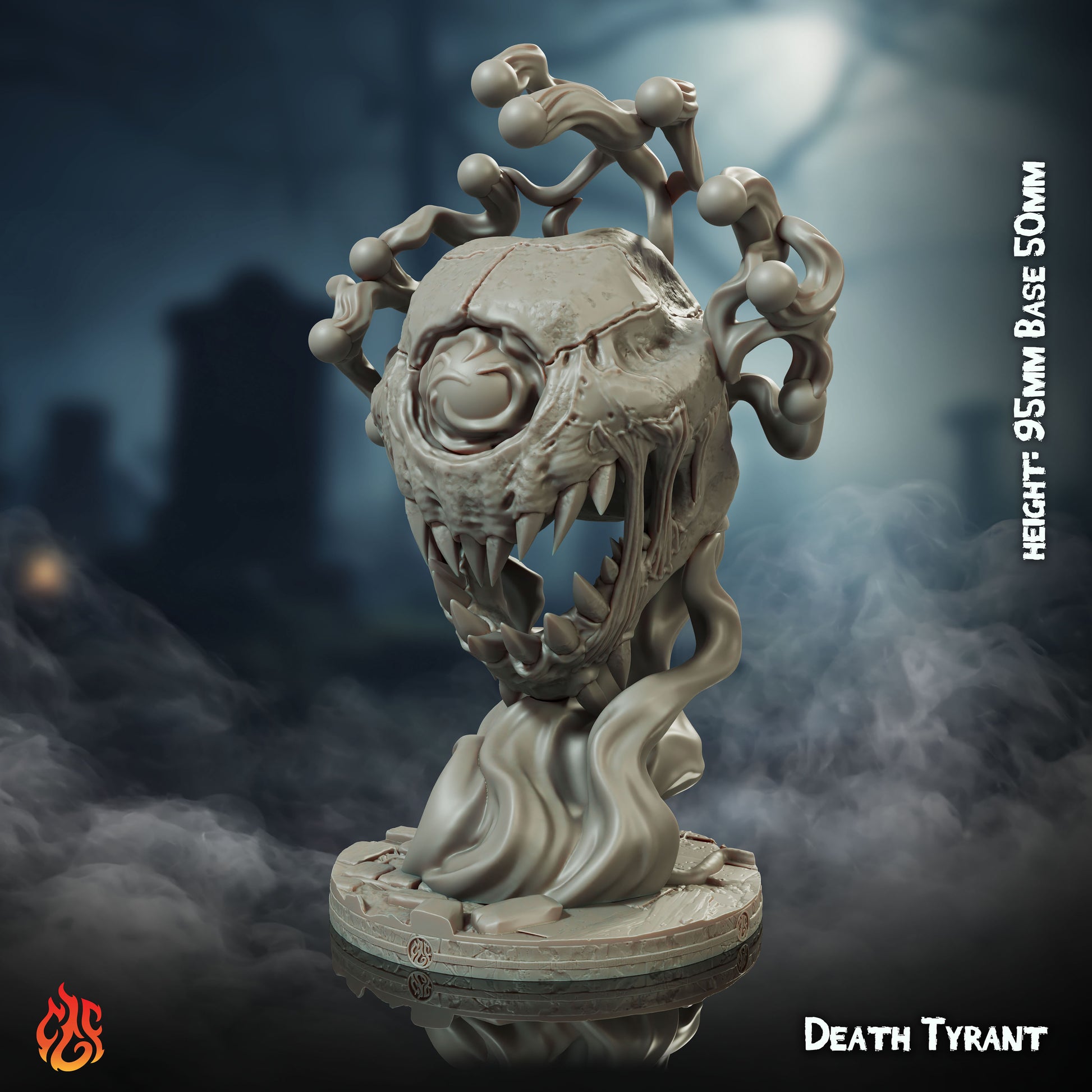 Death Tyrant (Digital, STL files) – Crippled God Foundry