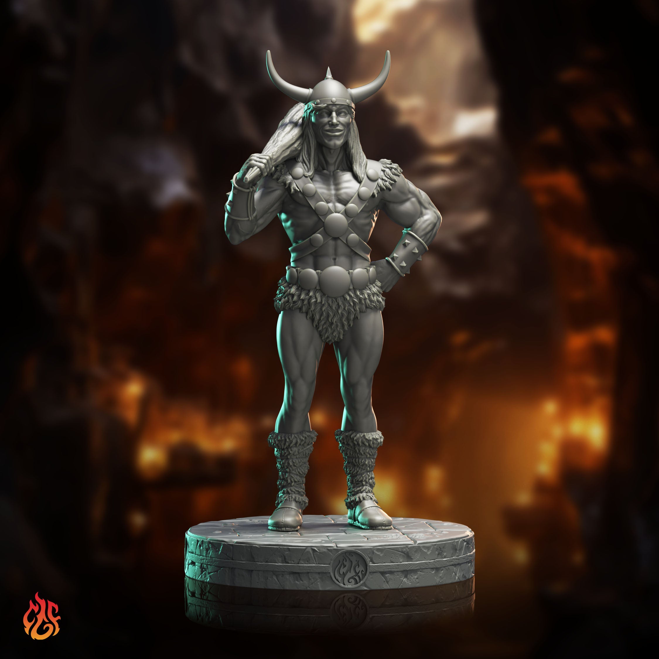 Bobby the Barbarian (Digital, STL files) – Crippled God Foundry