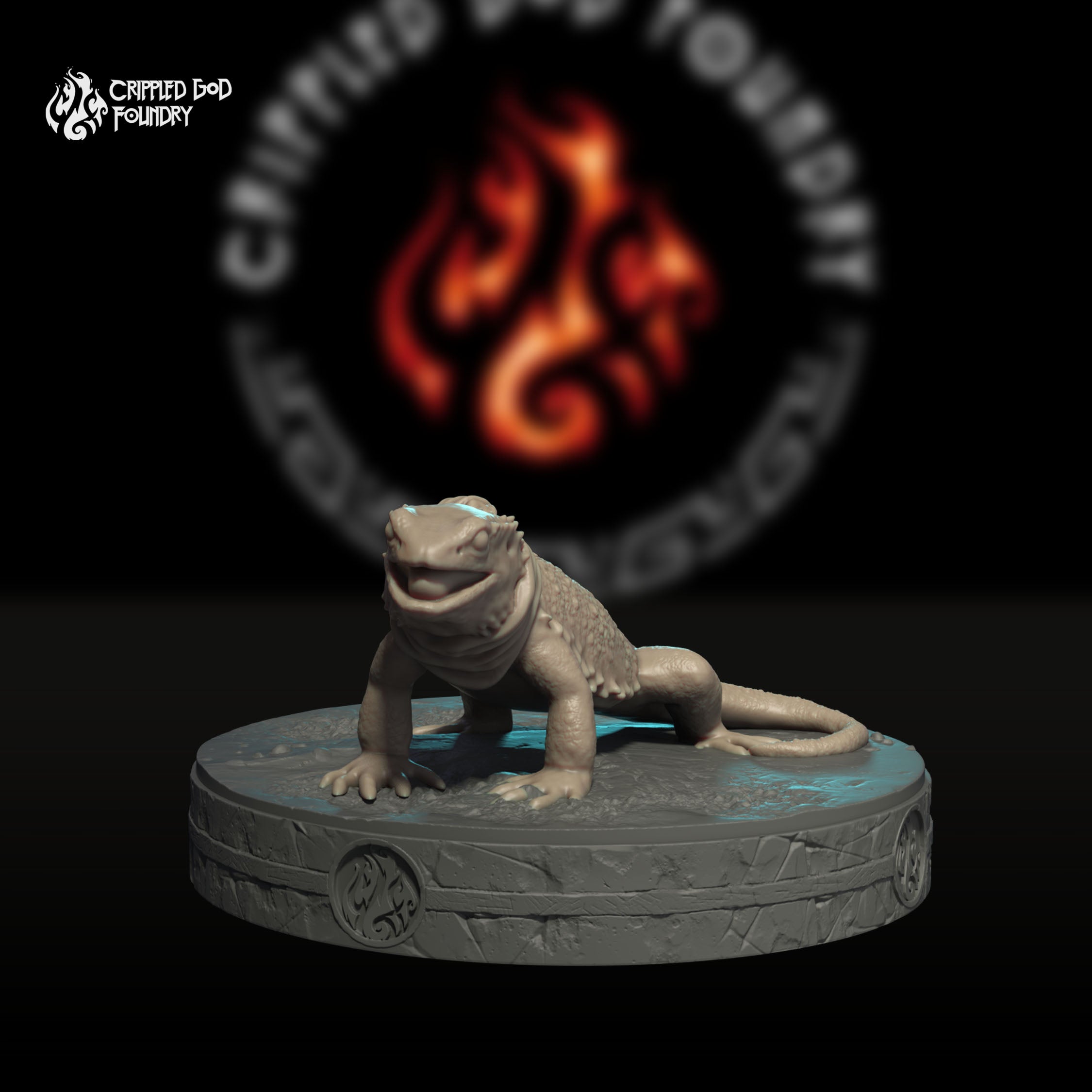 Fire Lizard Familiar – Crippled God Foundry