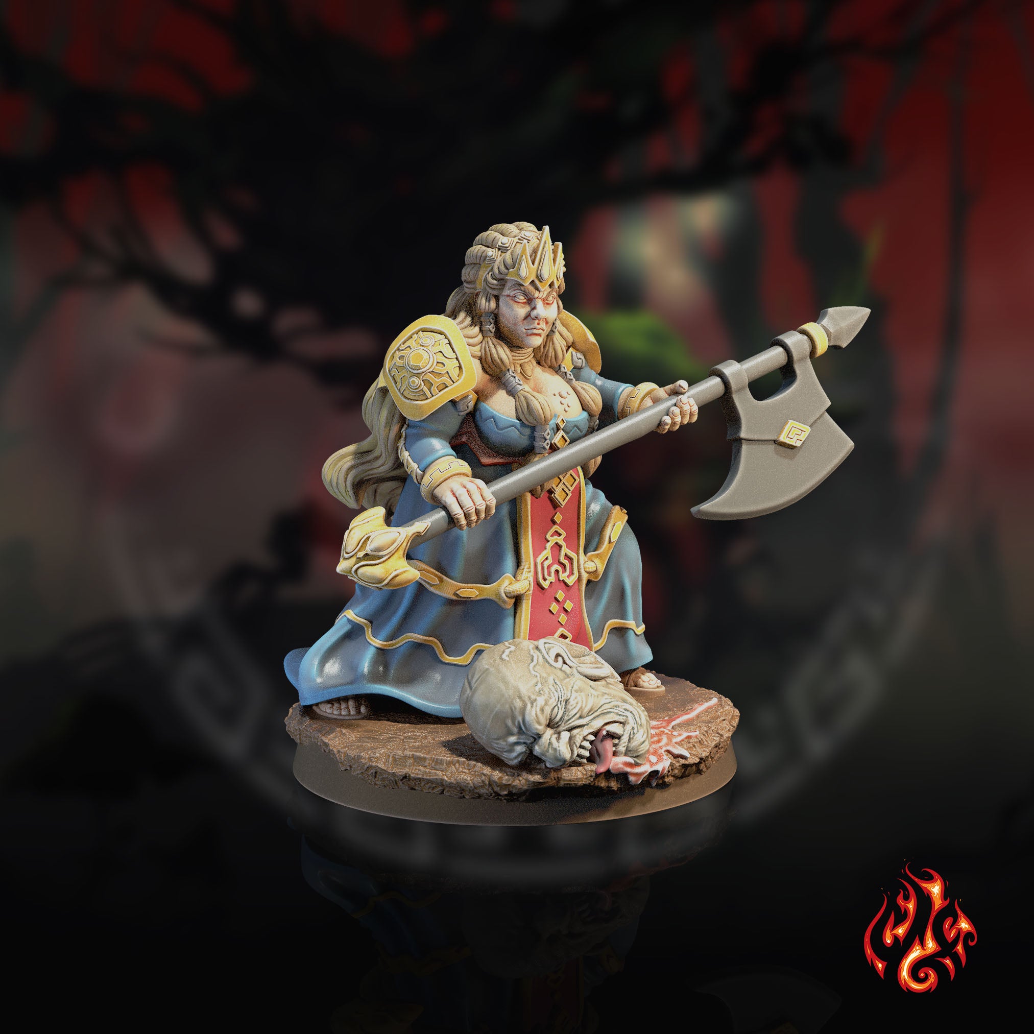 Dwarf Queen (Digital, STL files) – Crippled God Foundry