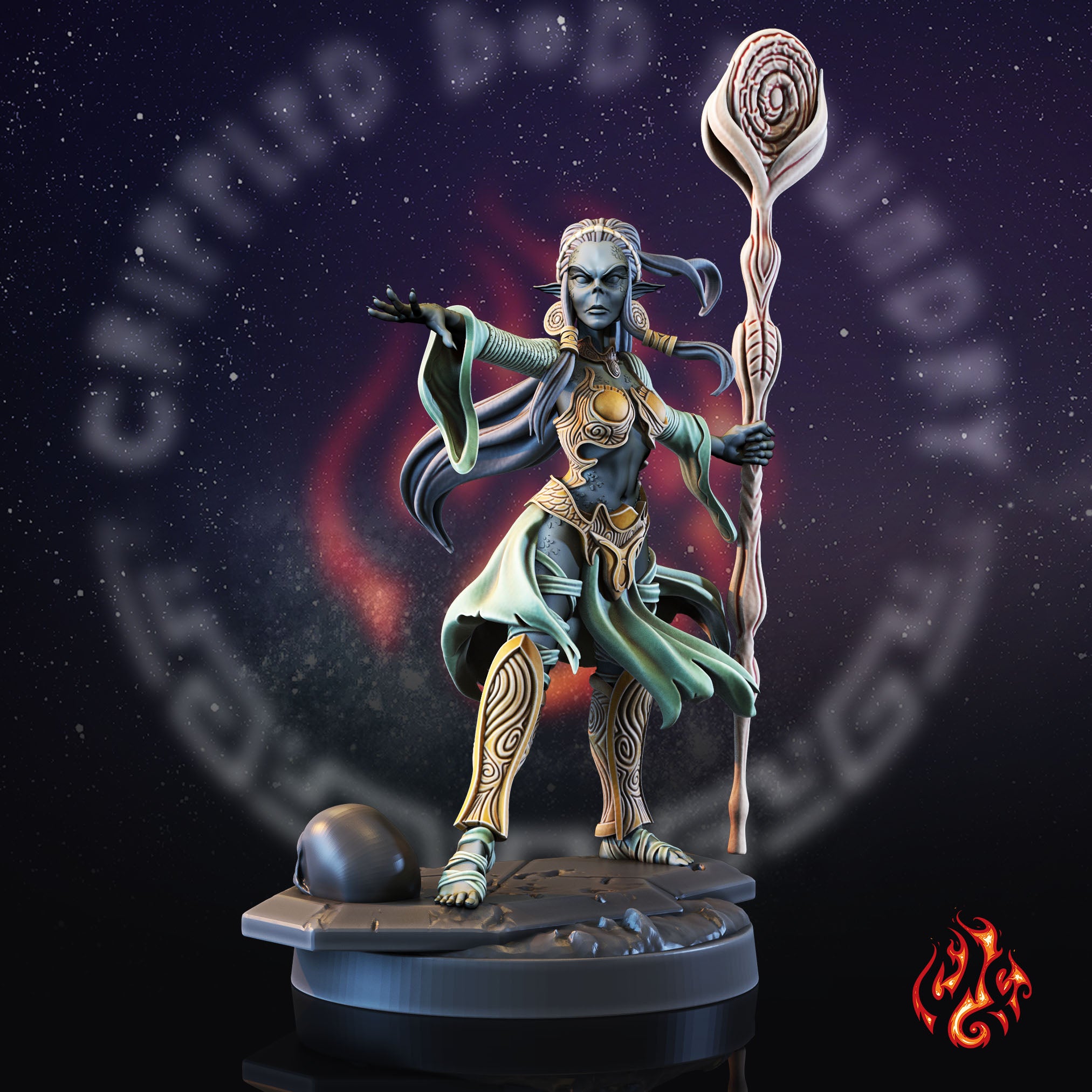 Reaver Githyanki Mage (Digital, STL files) – Crippled God Foundry