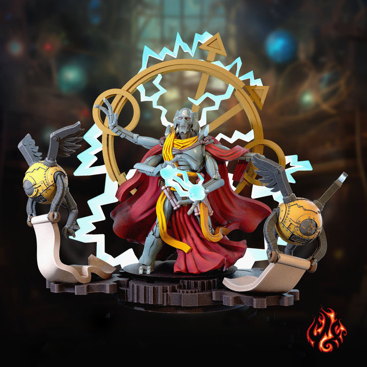 Mechanus Mage (Digital, STL files) – Crippled God Foundry