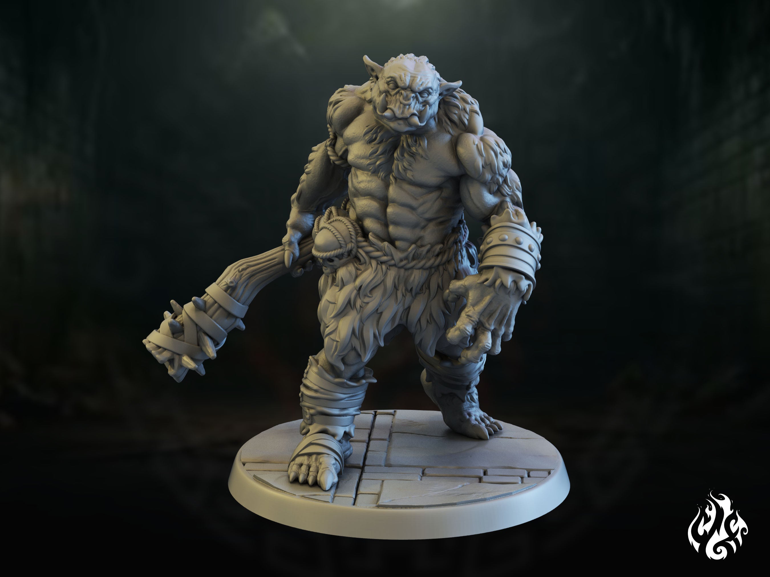 Dungeon Ogre (Digital, STL files) – Crippled God Foundry