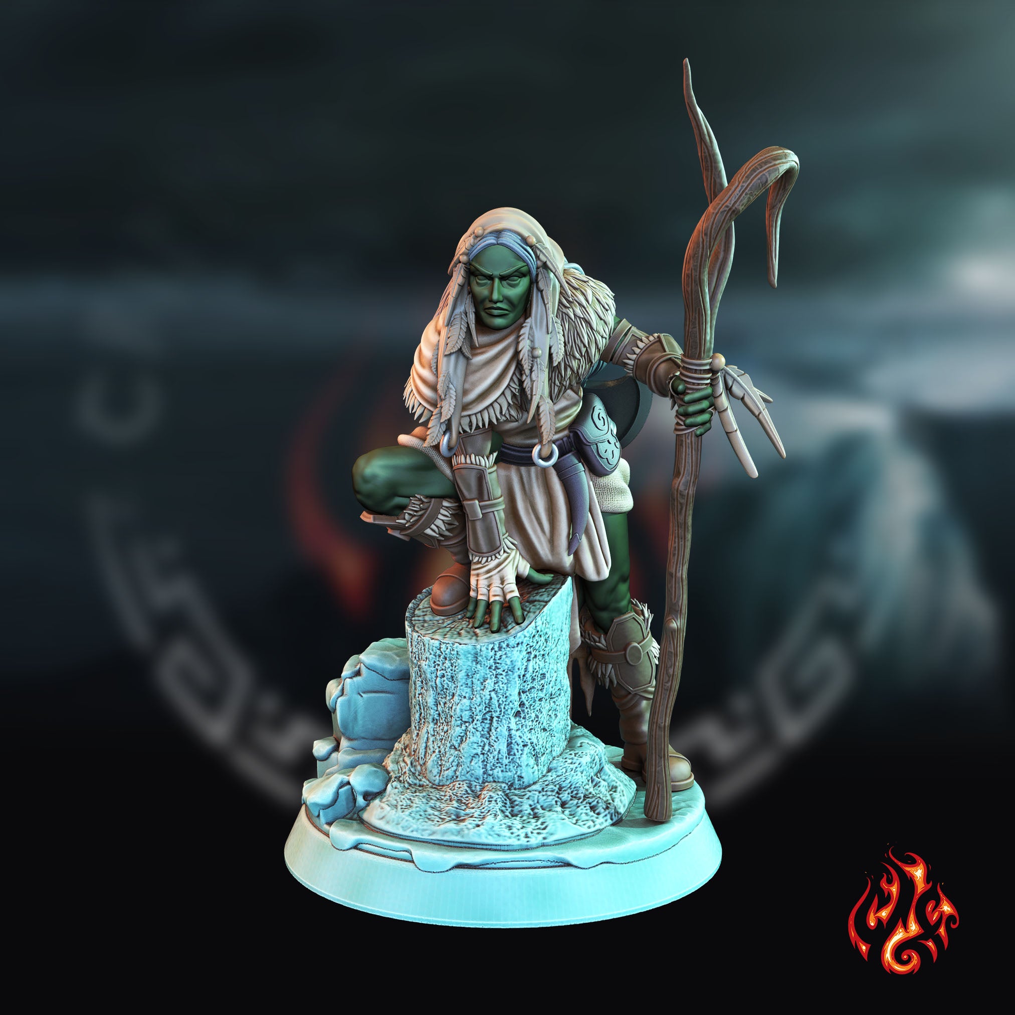Vauri, Druid Goliath (Digital, STL files) – Crippled God Foundry