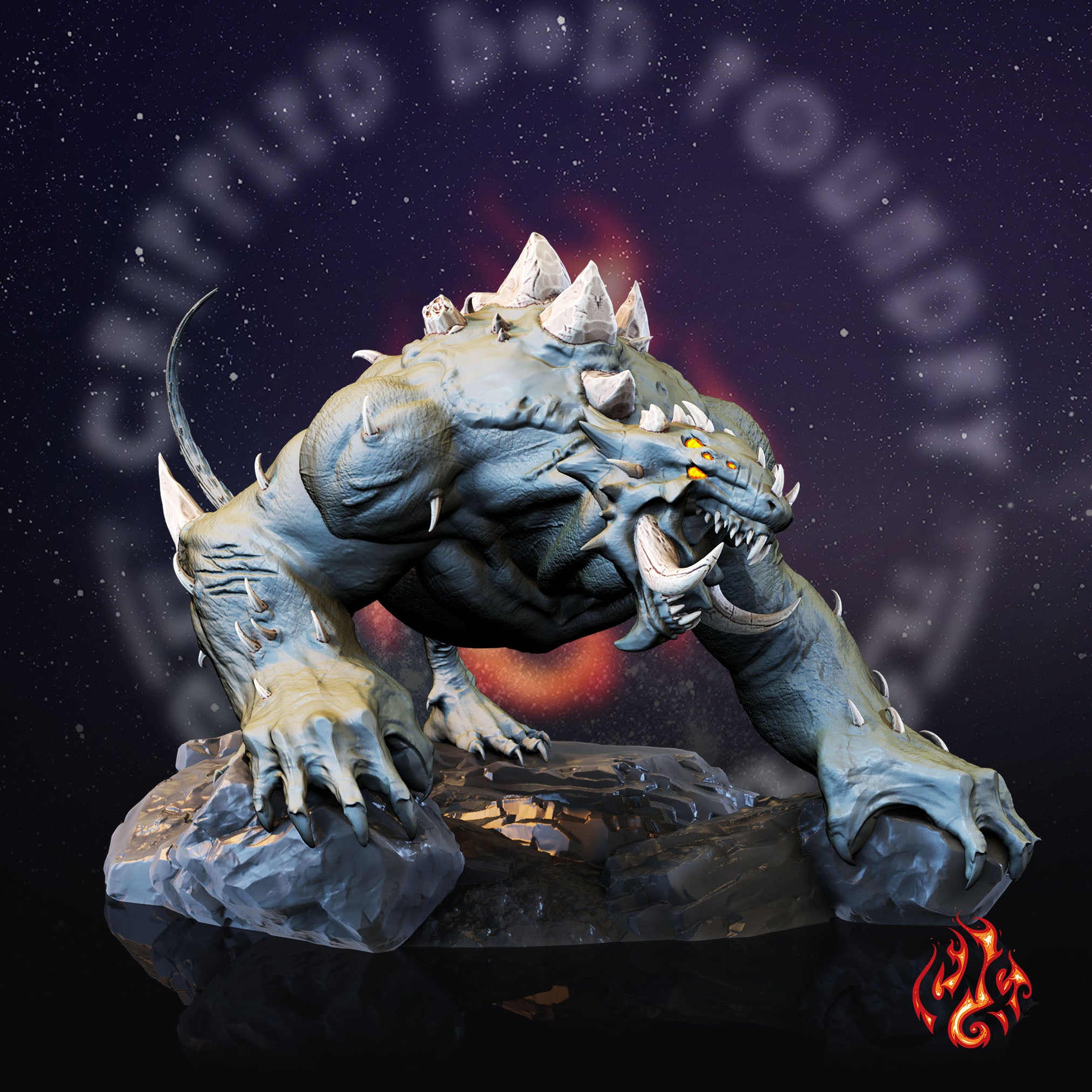 Nightmare Beast (Digital, STL files) – Crippled God Foundry
