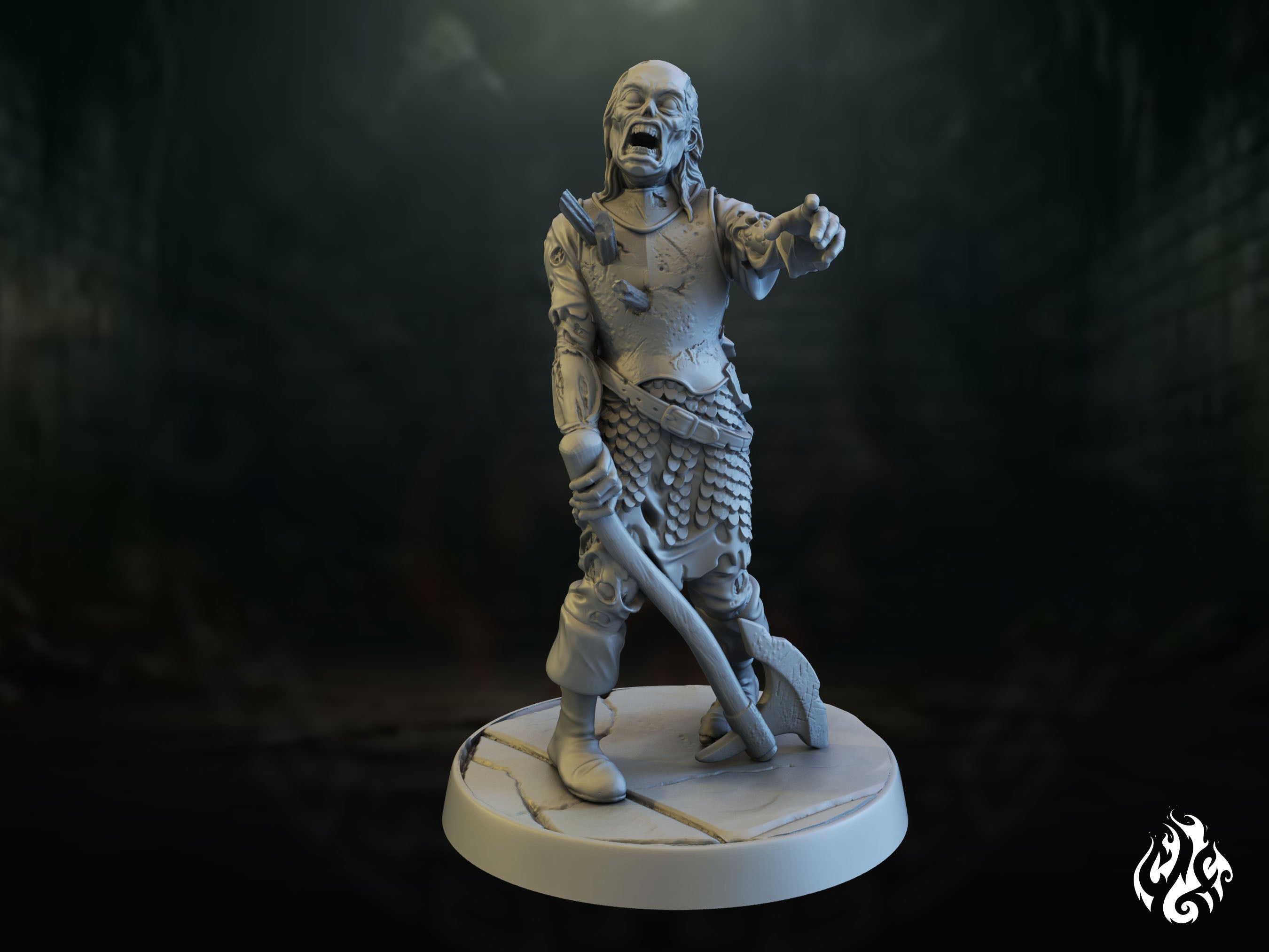 Zombie (Digital, STL files) – Crippled God Foundry