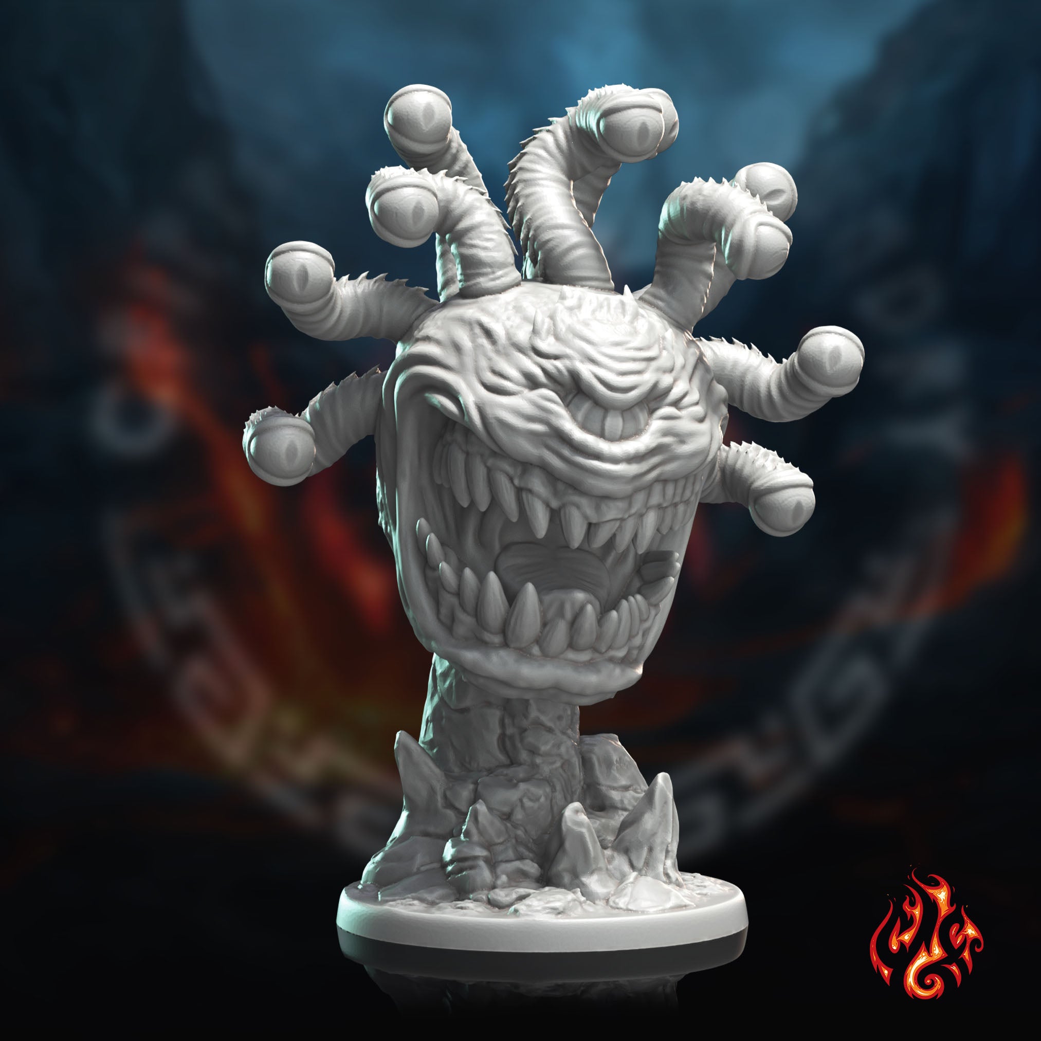 Beholder, Eye Tyrant (Digital, STL files) – Crippled God Foundry