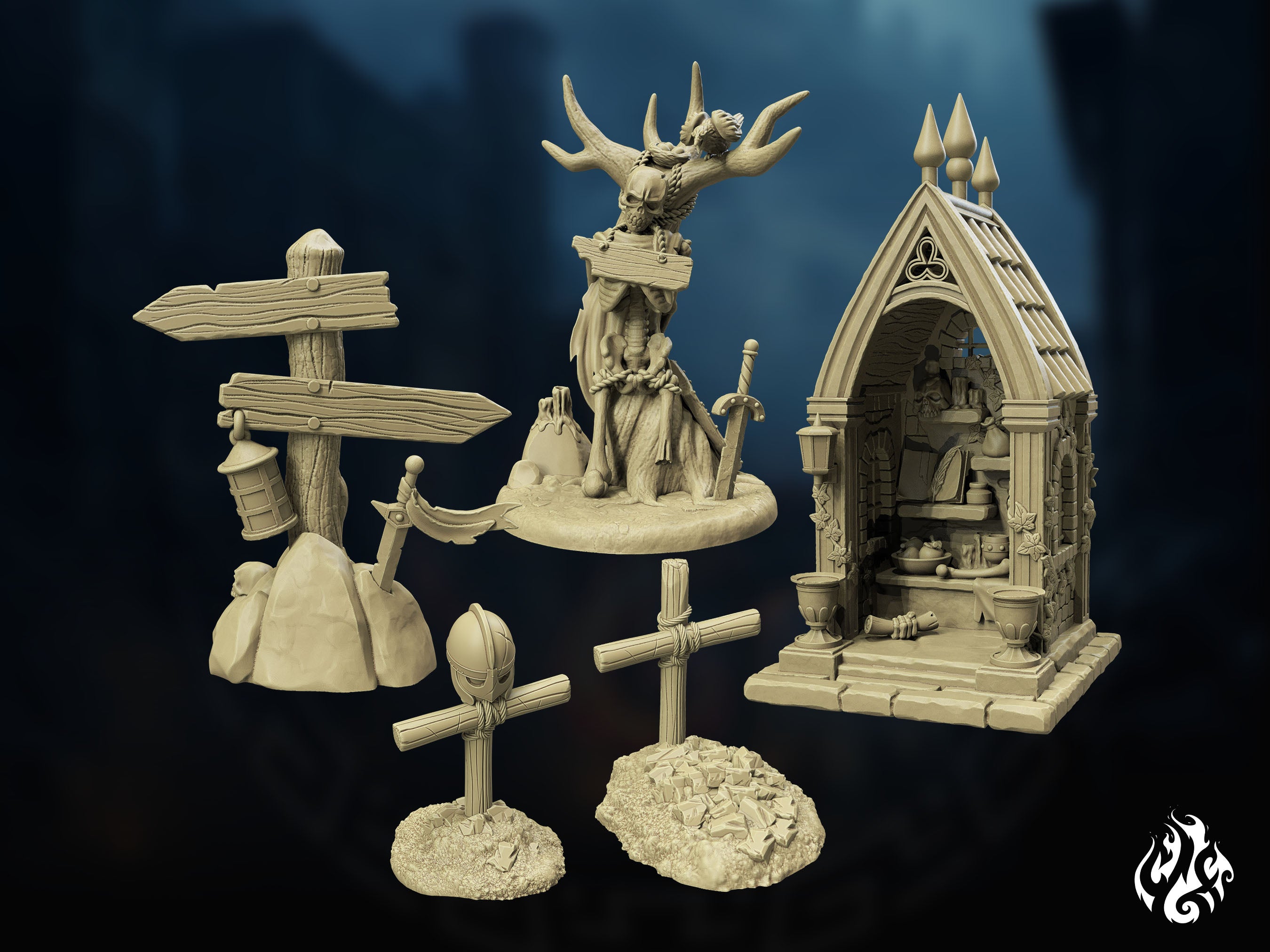 Road props – Crippled God Foundry