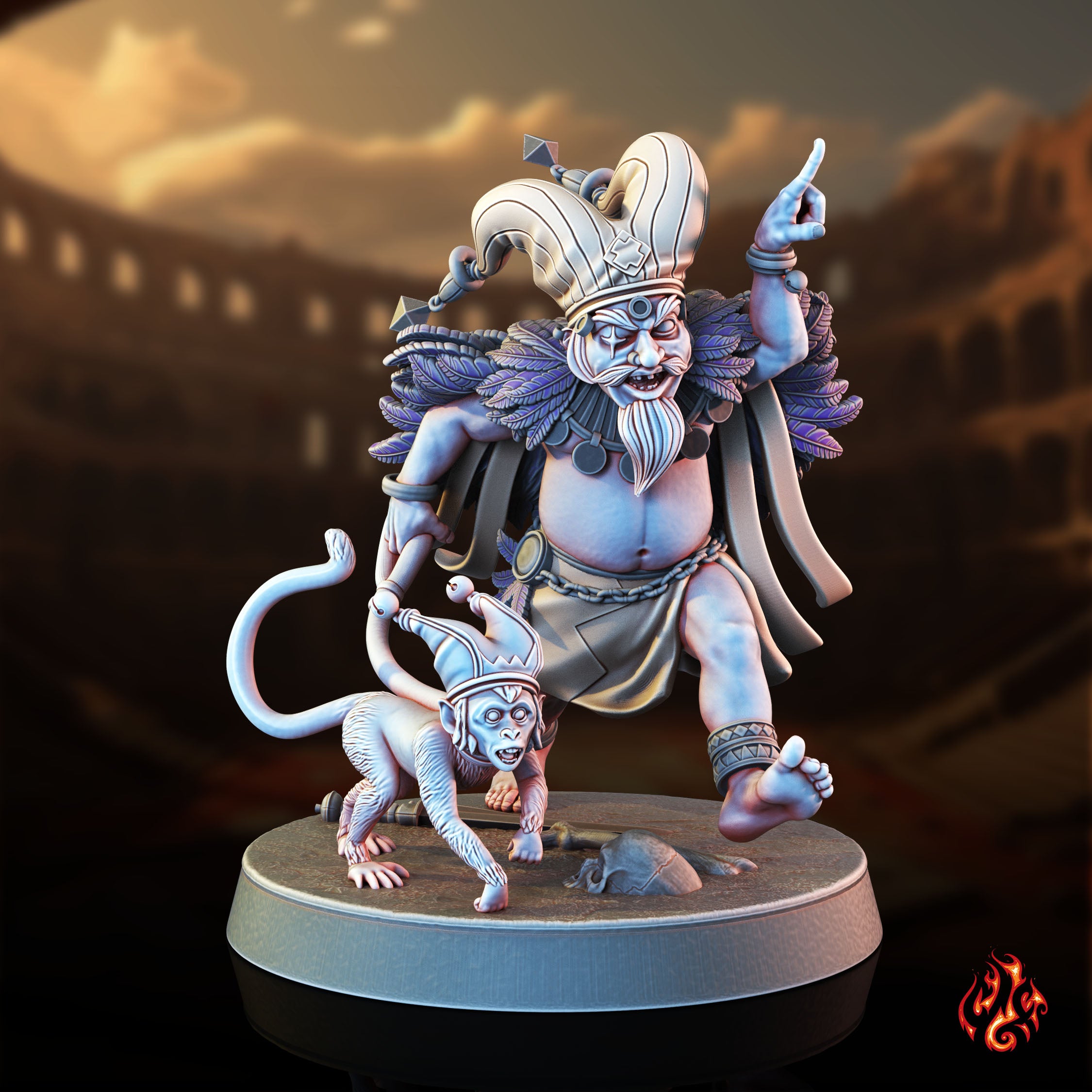 The Jester (Digital, STL files) – Crippled God Foundry