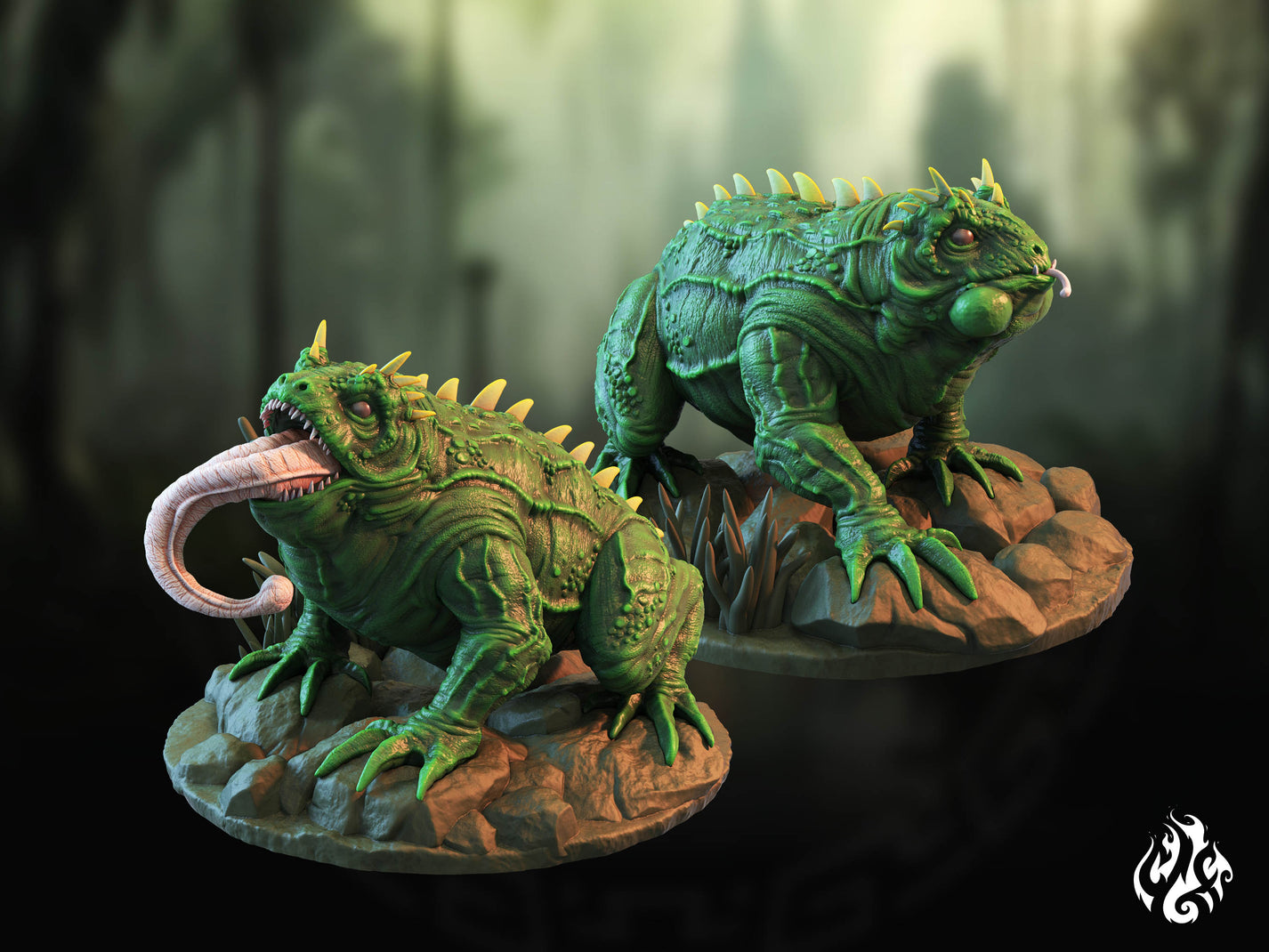 Giant Frogs (Digital, STL files) – Crippled God Foundry