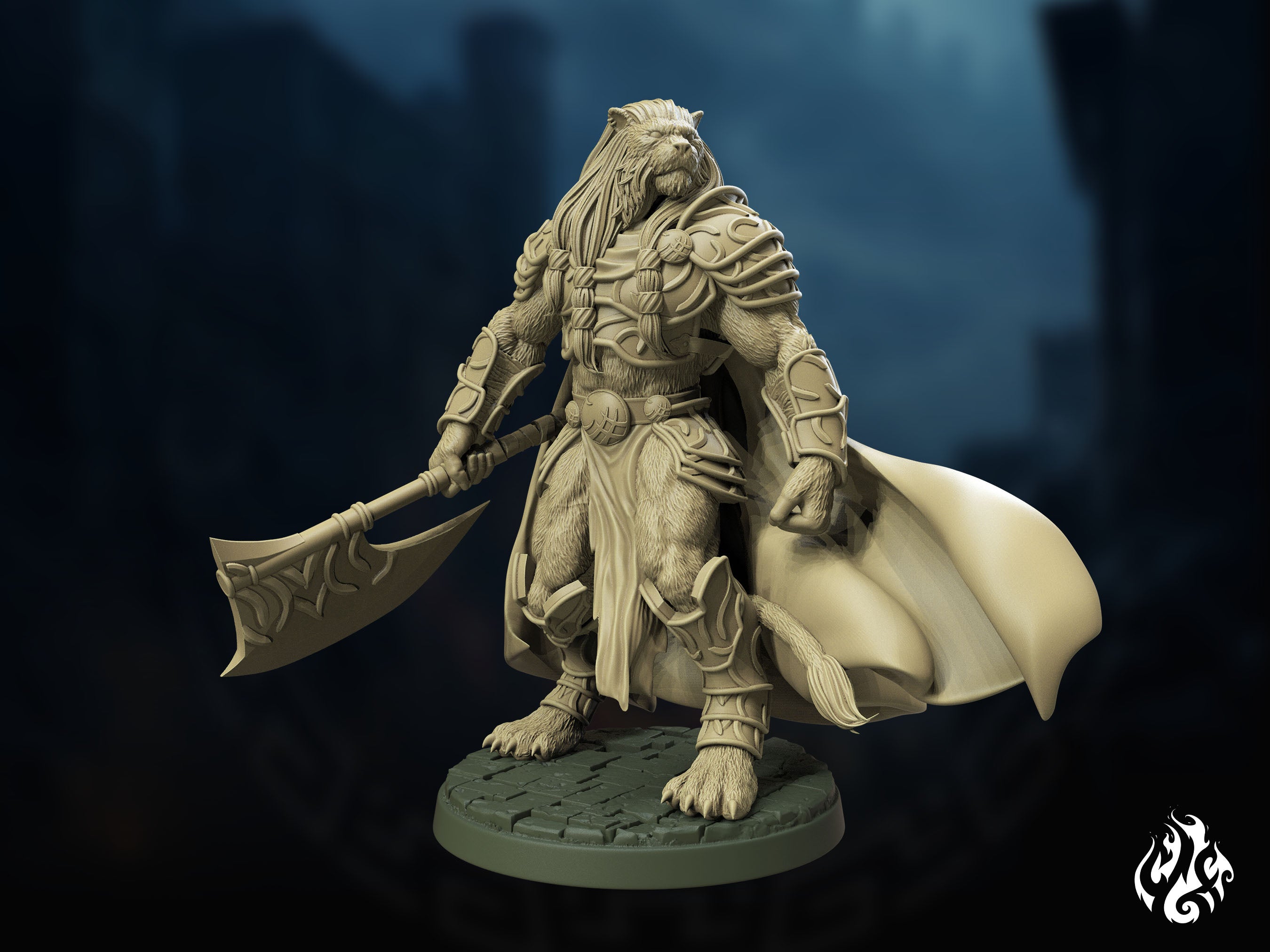 Leonin Paladin (Digital, STL files) – Crippled God Foundry