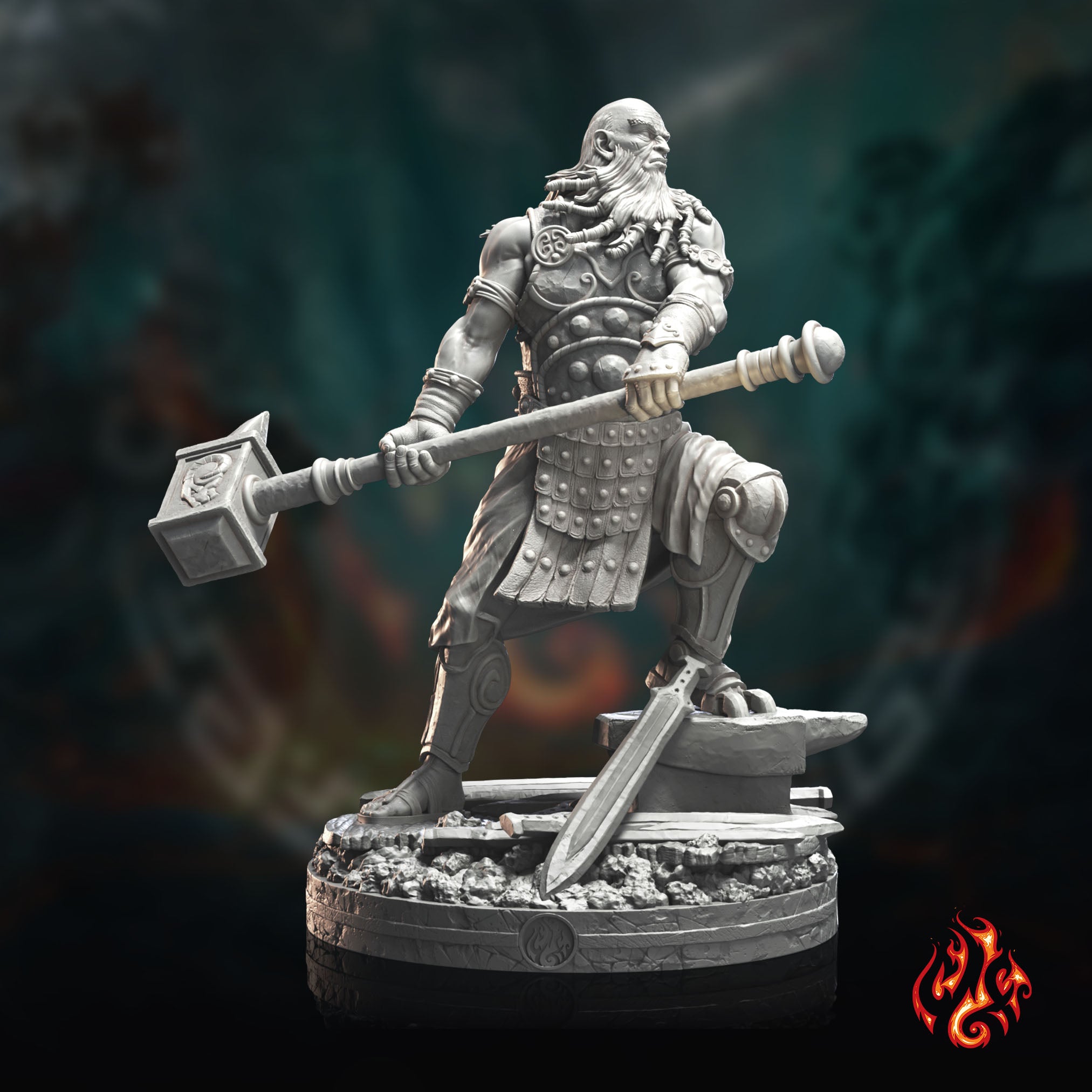 Goliath Artificer Demigod (Digital, STL files) – Crippled God Foundry