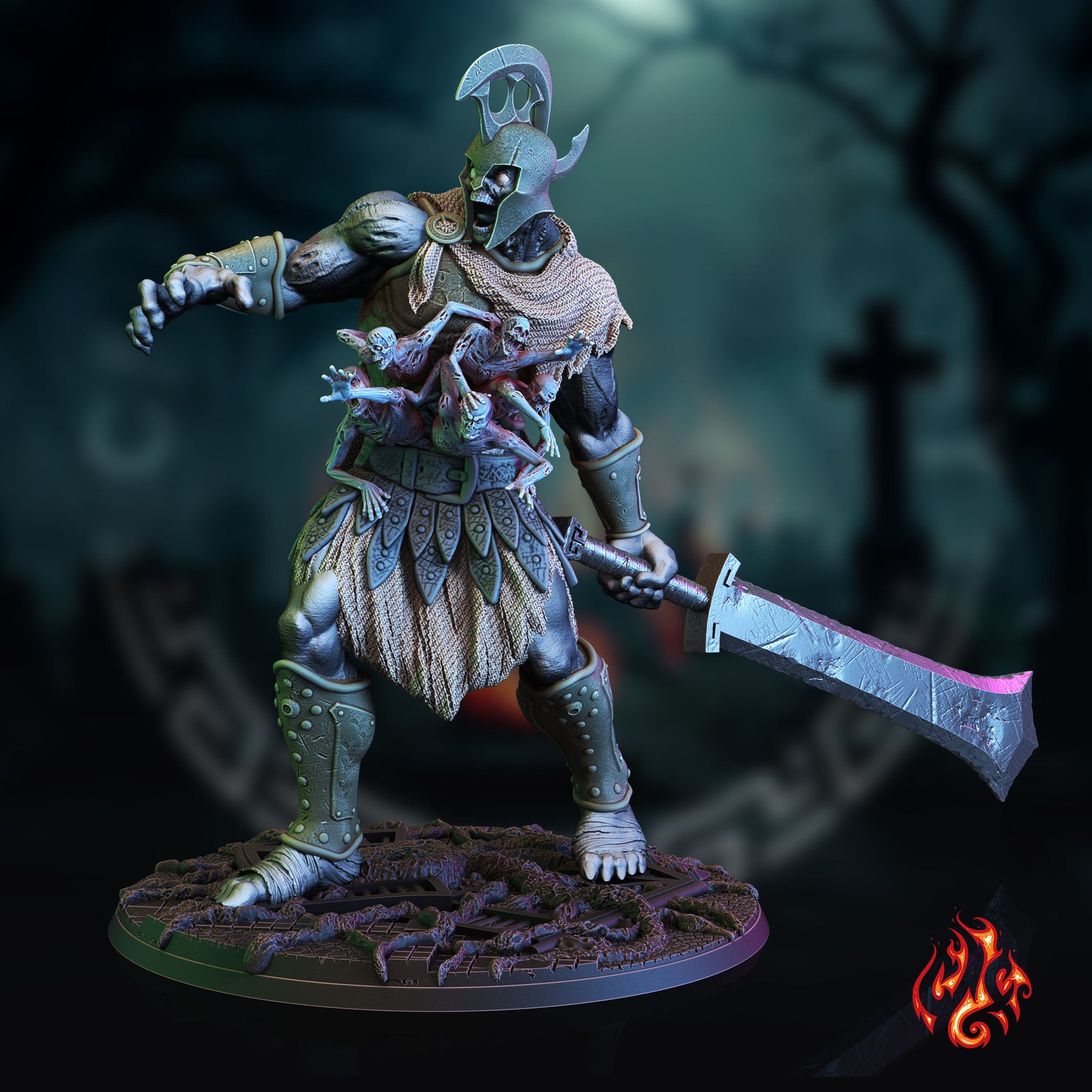 Titán Zombie (Digital, archivos STL) – Crippled God Foundry