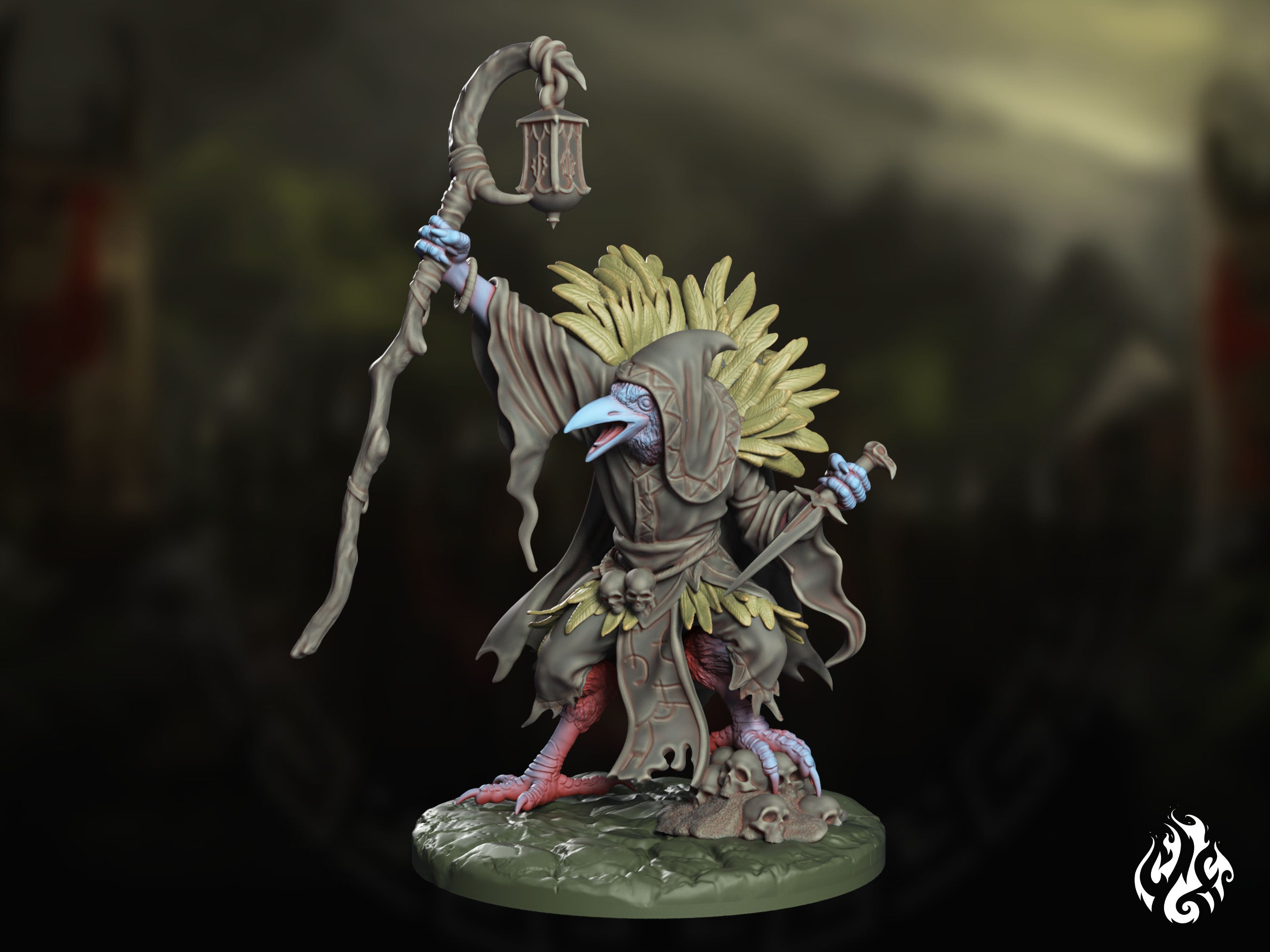 Digger, Kenku necromancer – Crippled God Foundry