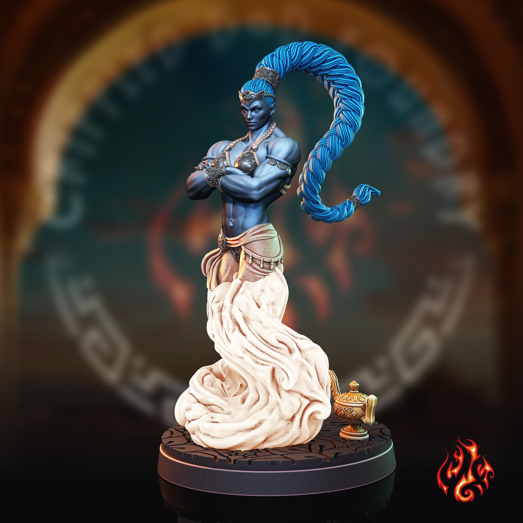 Djinn (Digital, STL files) – Crippled God Foundry