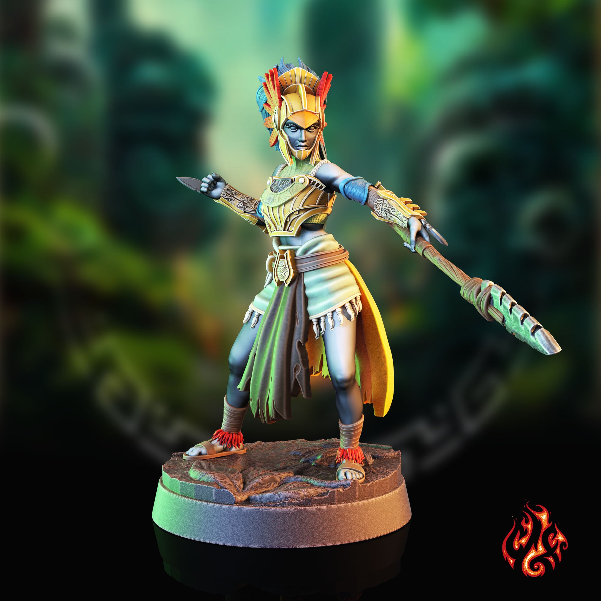 Yatzil the Eagle Warrior – Crippled God Foundry