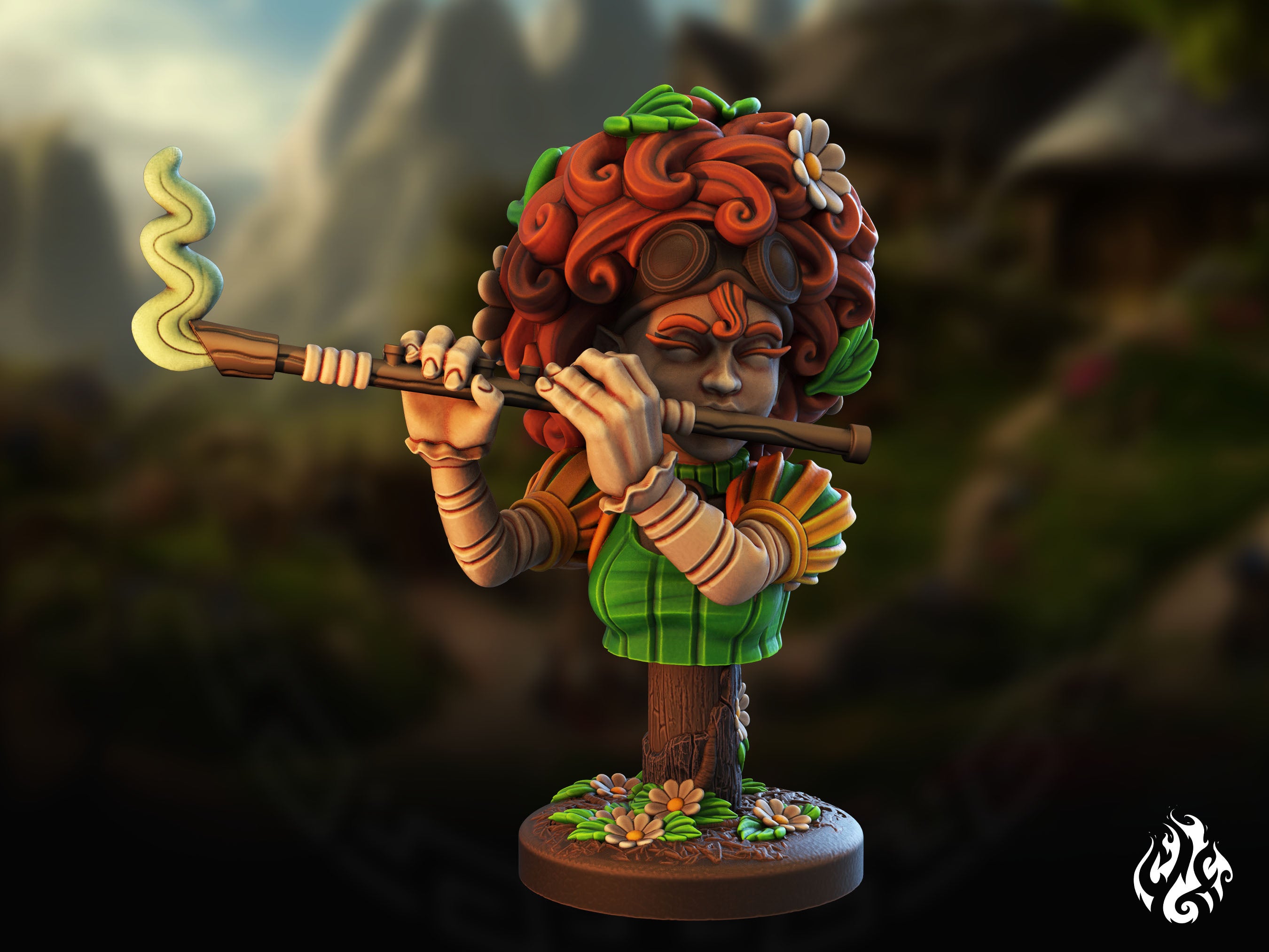 Cornelia the bard Bust – Crippled God Foundry