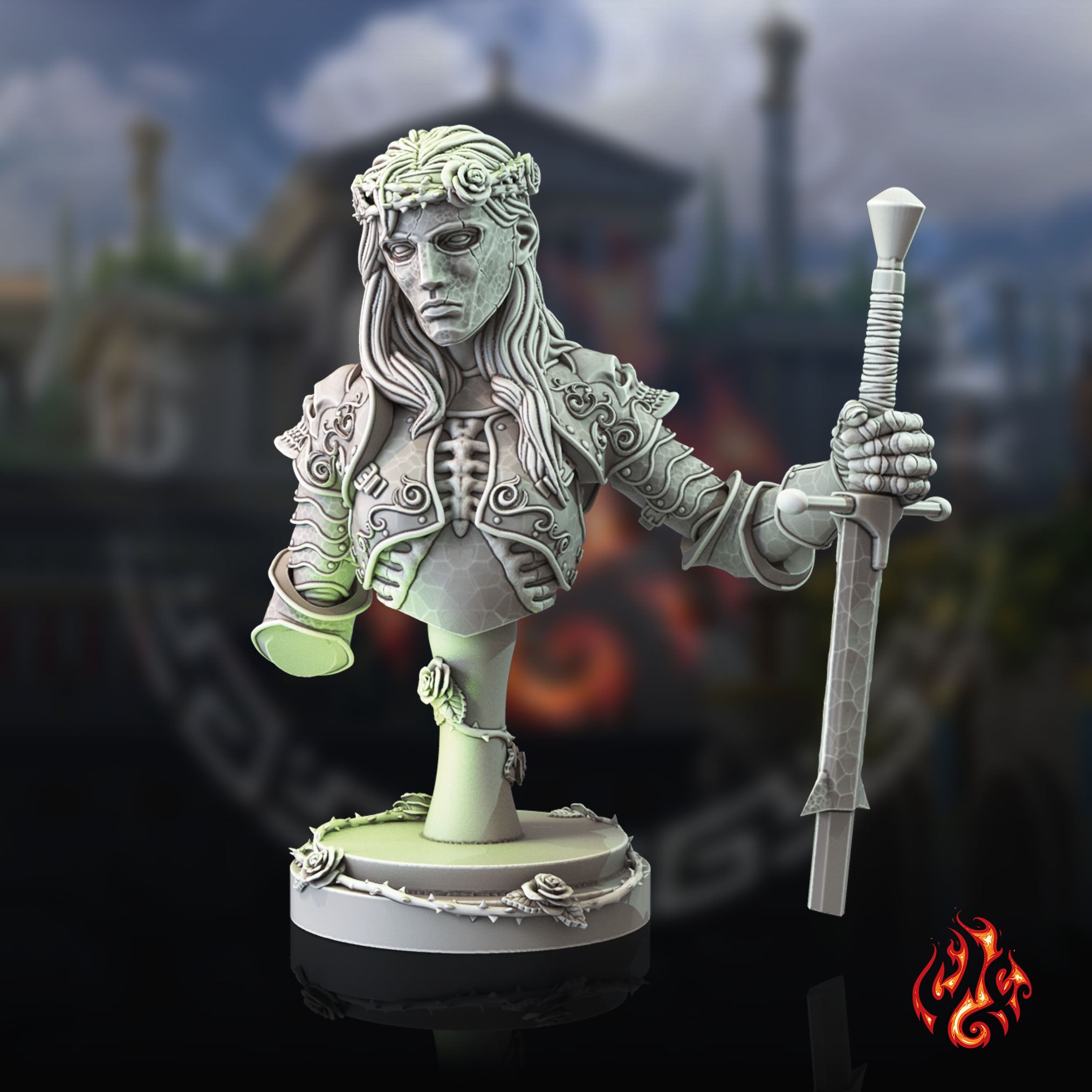 Death Paladin Bust – Crippled God Foundry